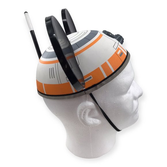 Disney | Accessories | Disney Parks Bb8 Mouse Ears Cap Hat Orange White ...